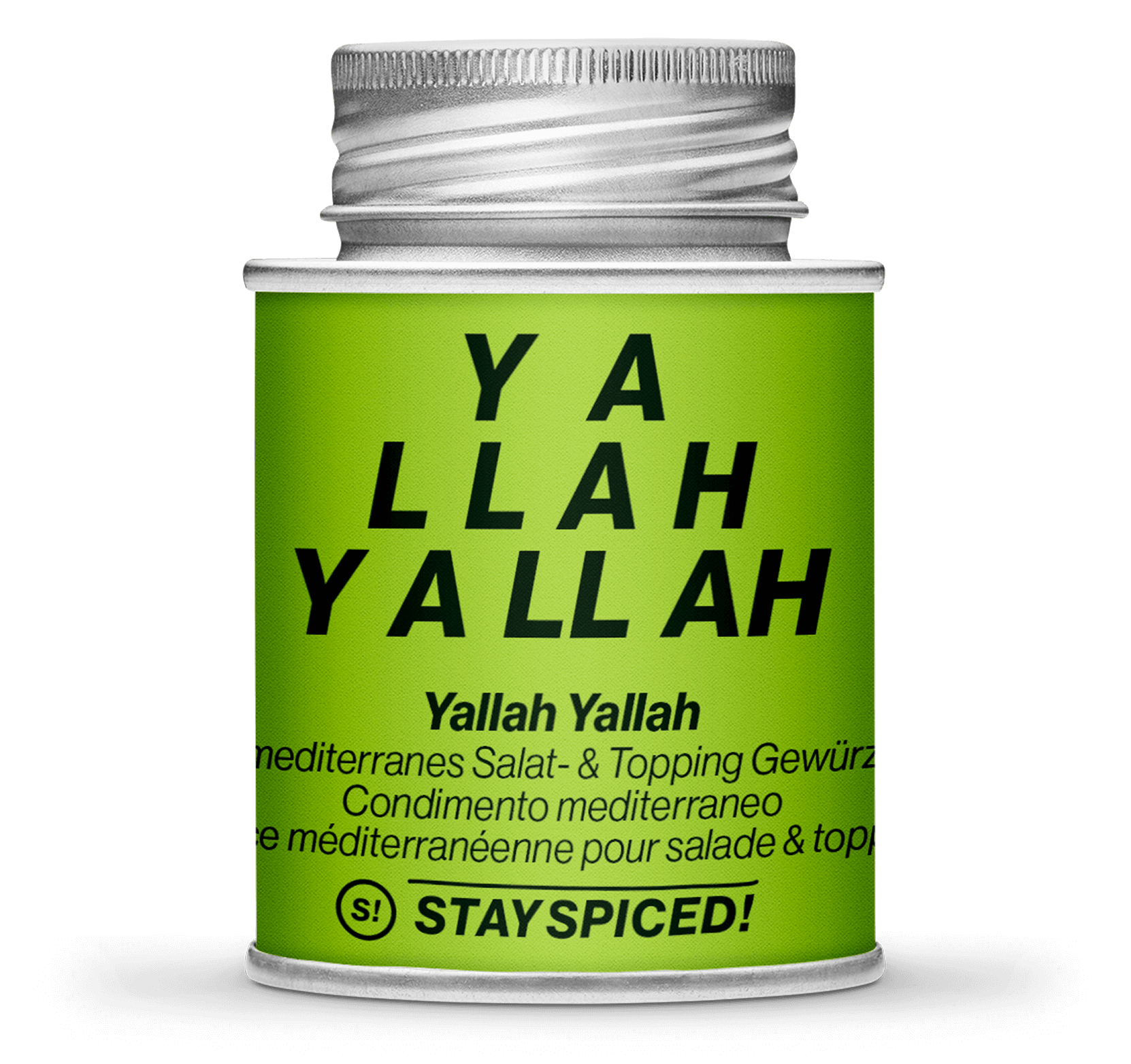 Yallah Yallah, Mediterranean salad & topping seasoning – STAY SPICED